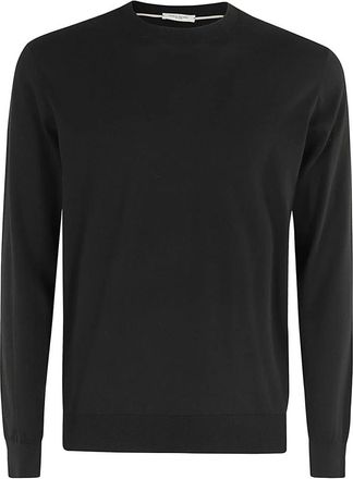 Paolo Pecora Homme, Pulls, Noir, Taille: 2XL Maglia Girocollo