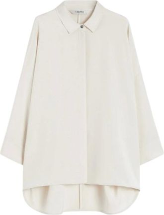 Max Mara Femme, Blouses et Chemises, Blanc, Taille: 36 FR Odeon Shirt