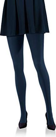 Sesto Senso Senso Senso Femmes Collants Acrylique 100 Den Hiver Chaud Opaque Mat XL Bleu Foncé