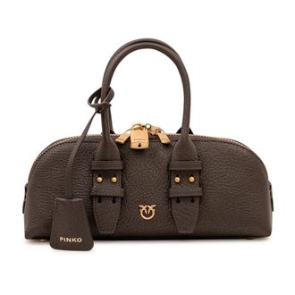 Pinko Pinko, Femme, Sacs, Brun, Taille: ONE Size Sac Bowling Horizon