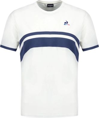 Le Coq Sportif Contemporain T-Shirt - - Tops - Herren - Wei&szlig; - L