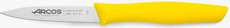 Arcos K&uuml;chenmesser Edelstahl NITRUM - Obst- und Gem&uuml;sesch&auml;ler 85 mm - Rutschfester Griff Polypropylen - Serie Nova