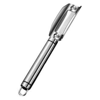 Pretyzoom Multifunktionaler Edelstahlsch&auml;ler Praktischer Obst Und Gem&uuml;sesch&auml;ler F&uuml;r K&uuml;che Kartoffelsch&auml;ler F&uuml;r Ananas Kartoffeln &Auml;pfel Gem&uuml;se Karotten Gurken Us