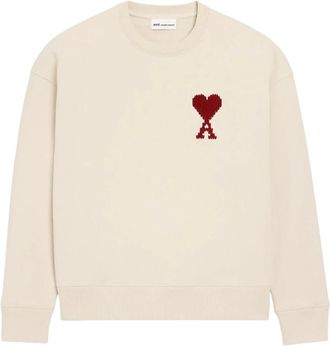 Ami Herren, Sweatshirts & Hoodies, Beige, XLGr&ouml;&szlig;e