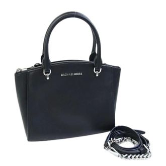 Michael Kors Sac bandouli&egrave;re en cuir doccasion - Femme - Pre-owned - Noir - Taille: ONE Size