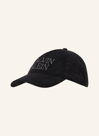 Calvin Klein Cord-Cap schwarz