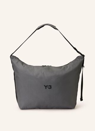 Yohji Yamamoto Reisetasche Y-3 X Body Large Granit grau