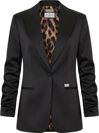 Philipp Plein Cady Cargo Fit Blazer - Schwarz