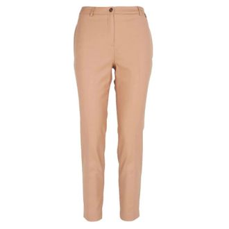 Twinset Raffinierte Zigarettenhose aus Wollmischung - - Trousers - Damen - Braun - XS