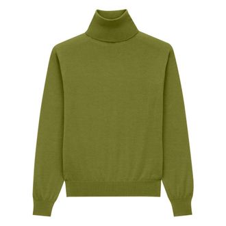 Saint Laurent Herren, Strickwaren, Gr&uuml;n, LGr&ouml;&szlig;e