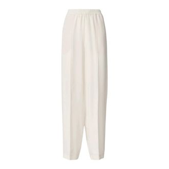 Fabiana Filippi Wide Pantalons - Femme - Pantalons - Blanc - Taille: 36 FR