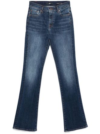 7 For All Mankind jean à style bootcut - Bleu