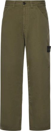 Stone Island Homme, Pantalons, Vert, Taille: W33 Straight Pantalons