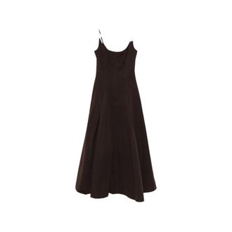 Staud Staud - Robe Longue - Femme - Robes - Brun - Taille: 36 FR