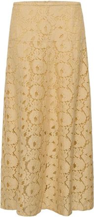 Soaked In Luxury Jupe longue - Femme - Jupes - Jaune - Taille: 36 FR