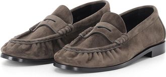 Saint Laurent Loafers aus Veloursleder