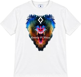 Marcelo Burlon F6Cmmath131 T-Shirt - - Tops - Herren - Wei&szlig; - S
