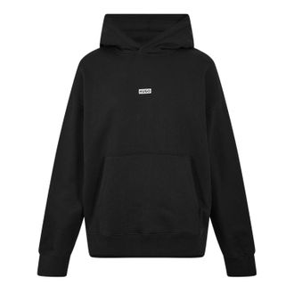 HUGO BOSS Hugo - Kapuzenpullover f&uuml;r Herren, &Uuml;ber den Kopf, Baumwolle, leger (Schwarz)