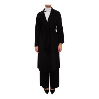 Max Mara Damen, M&auml;ntel, Schwarzk, MGr&ouml;&szlig;e