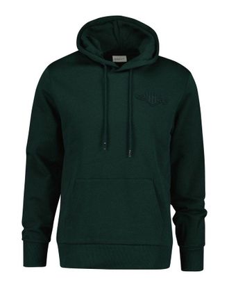 GANT Hoodie TONAL SHIELD Ton-in-Ton Stickerei, regular fit, Sweatshirt