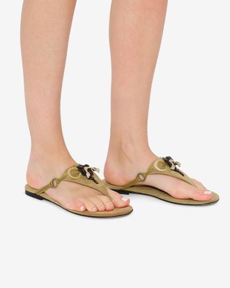 Isabel Marant Sandales Elato - Femme - Taupe - Taille 36 - Isabel Marant