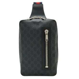 Gucci Pre-owned GG Supreme PVC Coated Canvas Sling Bag - - Pre-owned - Damen - Schwarzk - ONE SIZE