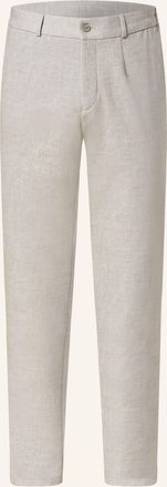 Paul Paul Anzughose Slim Fit Aus Jersey beige