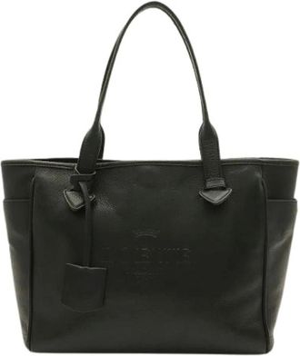 Loewe Sac cabas en cuir Heritage Pre-owned - Femme - Pre-owned - Noir - Taille: ONE Size