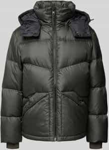 Marc O'Polo Denim Regular Fit Daunenjacke mit abnehmbarer Kapuze