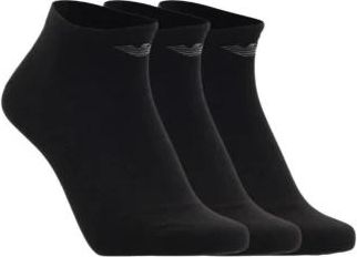 Emporio Armani unisex, Sous-v&ecirc;tements, Noir, Taille: L/Xl Socks