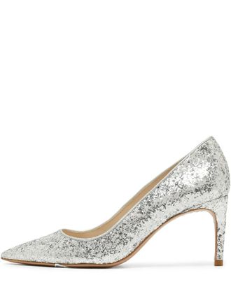 Sophia Webster escarpins à paillettes 70 mm - Argent