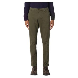 Dondup Slim-Fit Cropped Hose - - Trousers - Herren - Gr&uuml;n - W34