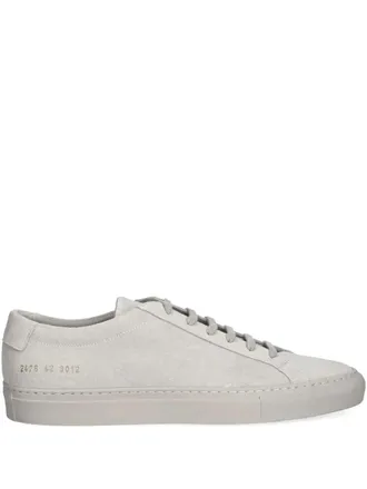 Common Projects baskets en daim Achilles - Gris