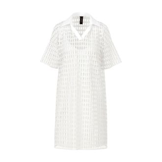 Marc Cain Midikleid mit Netzoptik