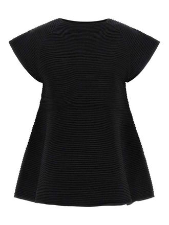 Issey Miyake Robe Courte - Noir
