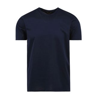 Moorer Homme, Tops, Bleu, Taille: L T-shirt col rond