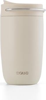 Equa Thermobecher 300ml, Edelstahl, doppelisoliert, bis zu 4h hei&szlig;,100% dicht, grau