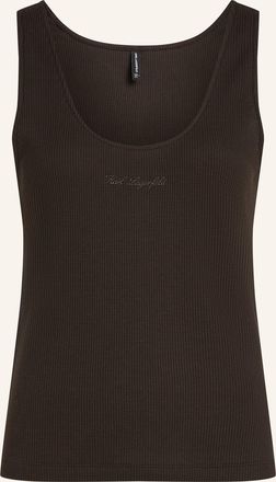 Karl Lagerfeld Top braun