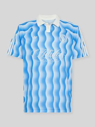 adidas Originals Loose Fit Poloshirt mit Logo-Detail