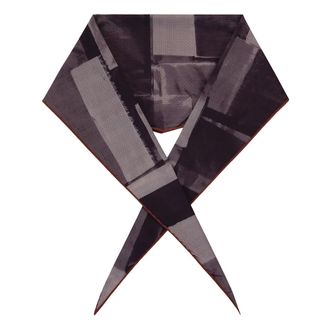 Ermenegildo Zegna Homme, Accessoires, Multicolore, Taille: ONE Size &Eacute;charpe au profil pointu