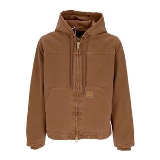 Carhartt Work in Progress Leichte Baumwolljacke mit Kapuze - - Jackets - Herren - Braun - XL
