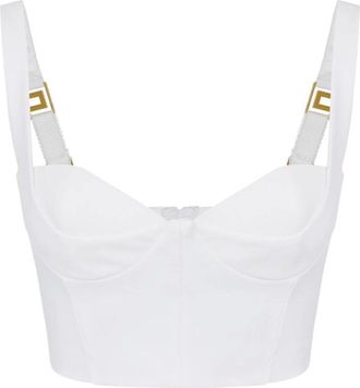 Elisabetta Franchi Damen, Oberteile, Wei&szlig;, MGr&ouml;&szlig;e