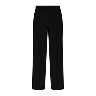 Versace Wollhose mit B&uuml;gelfalte - - Trousers - Herren - Schwarzk - L