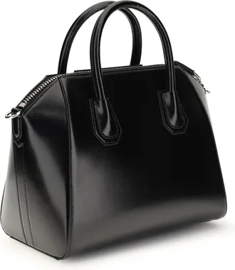 Givenchy Womens Handbag Antigona Box Calfskin Black Calf Leather (box Calfskin) Handbags Hand Bags