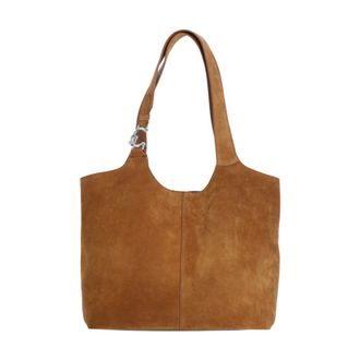 Coccinelle C-Easy Suede Shoulder Bag - Femme - Sacs - Brun - Taille: ONE Size