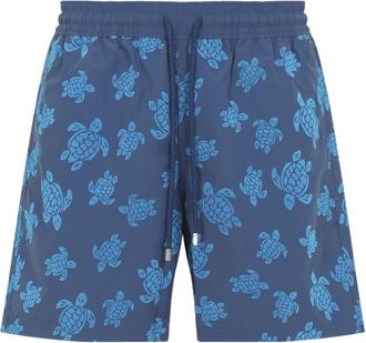 Vilebrequin Homme, Maillots de bain, Bleu, Taille: L Moorea Swim Shorts