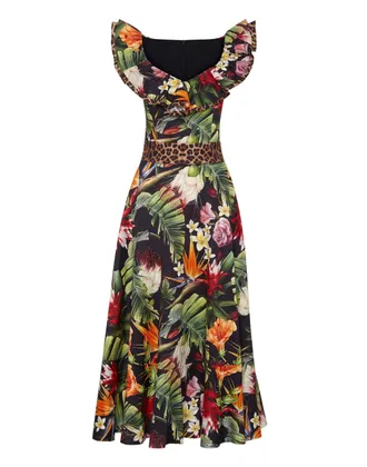 Philipp Plein Kleid Flowers