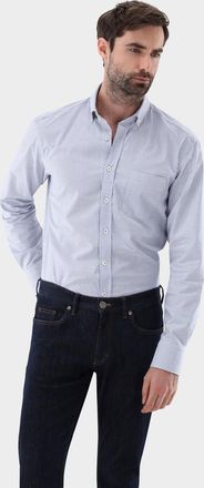 van Laack Oxfordhemd gestreift Comfort Fit