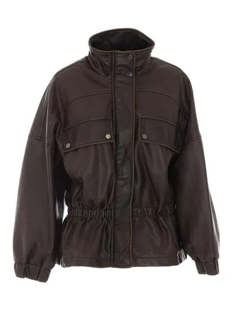 Pinko Pull Col Roul&eacute; - Marron