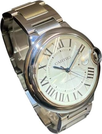 Cartier Montre Ballon Bleu doccasion en acier inoxydable - Femme - Pre-owned - Blanc - Taille: ONE Size